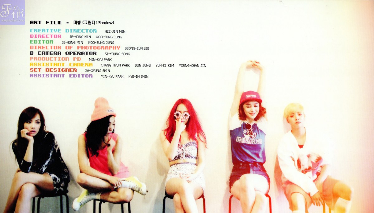 [HQ SCANS] f(x) 2nd Full Album ‘Pink Tape’ [49P] – f(♥)